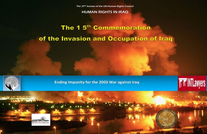 Human Rights Council 37th Session - Side-event: "Invasion and ...